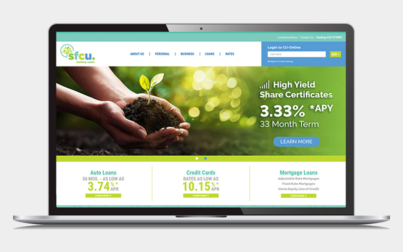 sfcu | Vibrant Brands | Credit Union Marketing & Websites